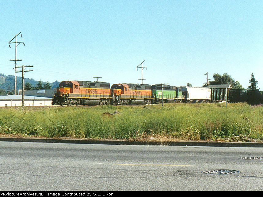 BNSF 2076 North